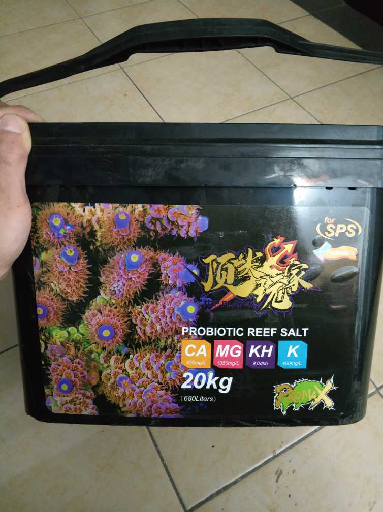 顶尖玩家S P S益生菌桶装盐20kg - 天津地区 - CMF海水论坛 - Powered by Discuz!